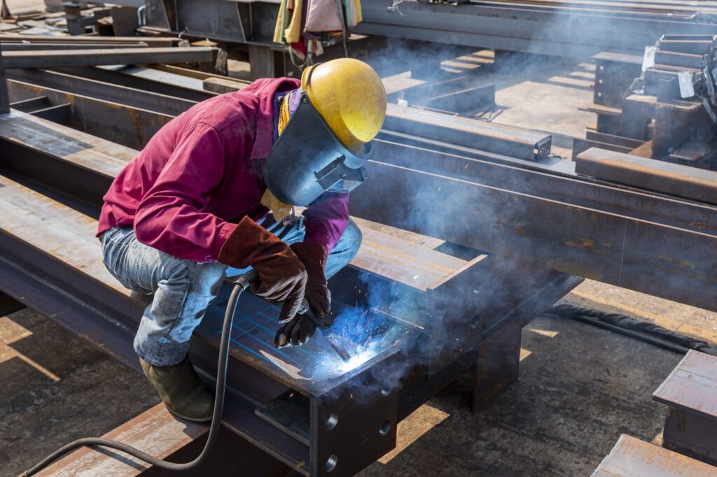 What are the 4 types of welding and what are they used for?