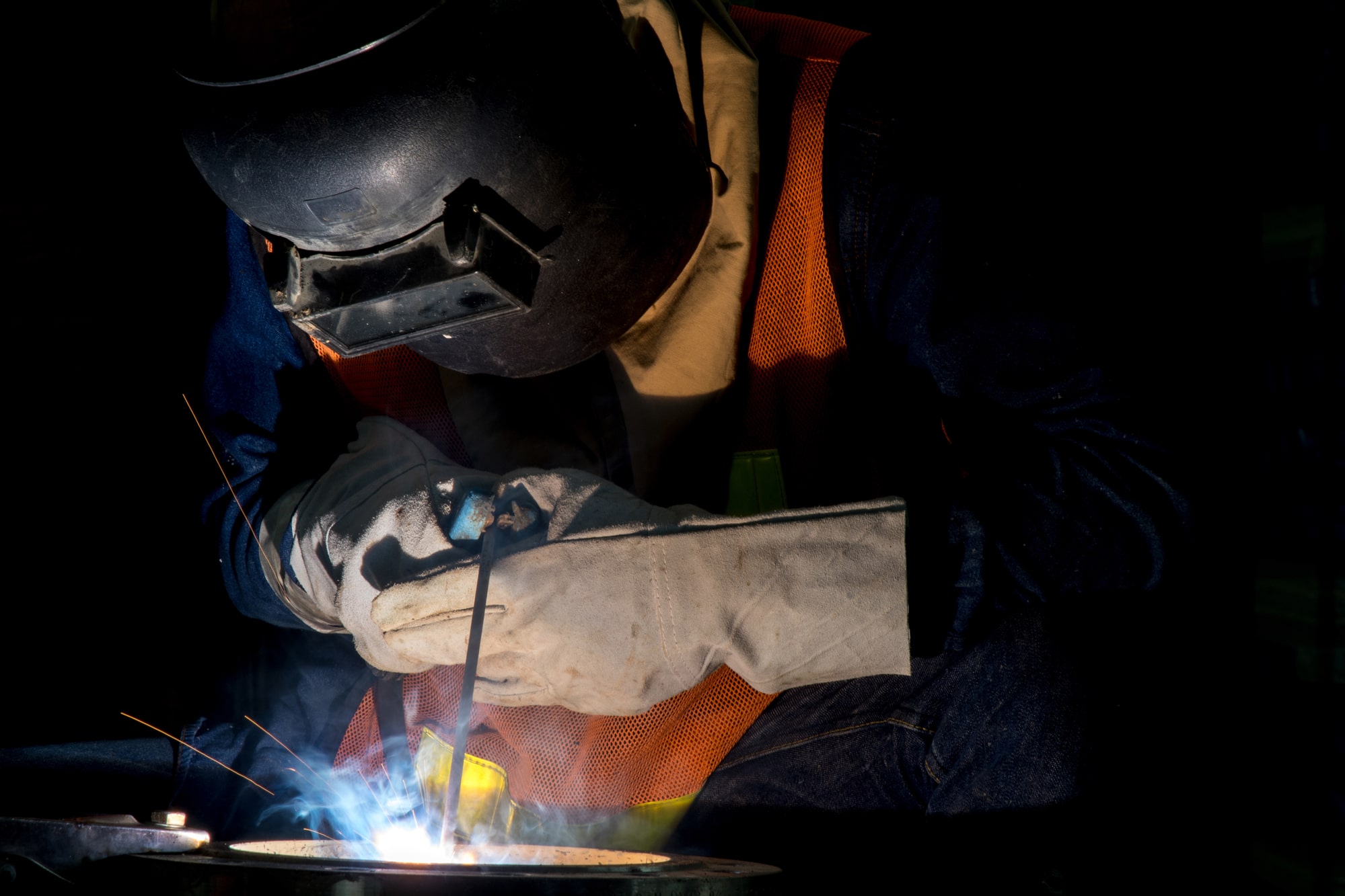 What are the 4 types of welding and what are they used for?